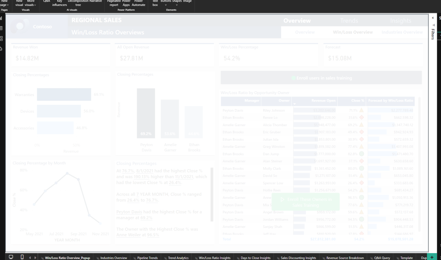 Creating Popups in Power BI – Ville Gullstrands blogg